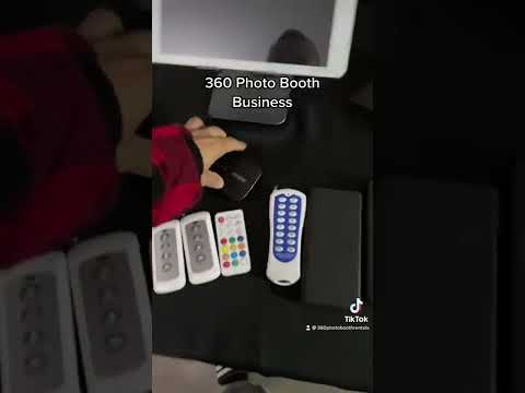 360 Photo Booth event preparation!