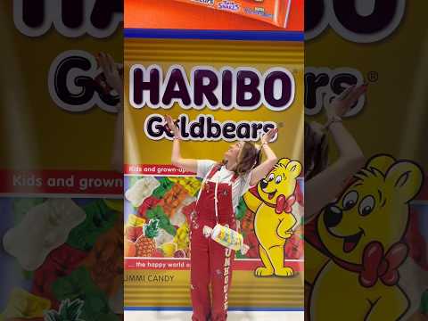 How do you pronounce Haribo? #shorts #short #haribo #candy #gummy #gummybear #german #candyfunhouse