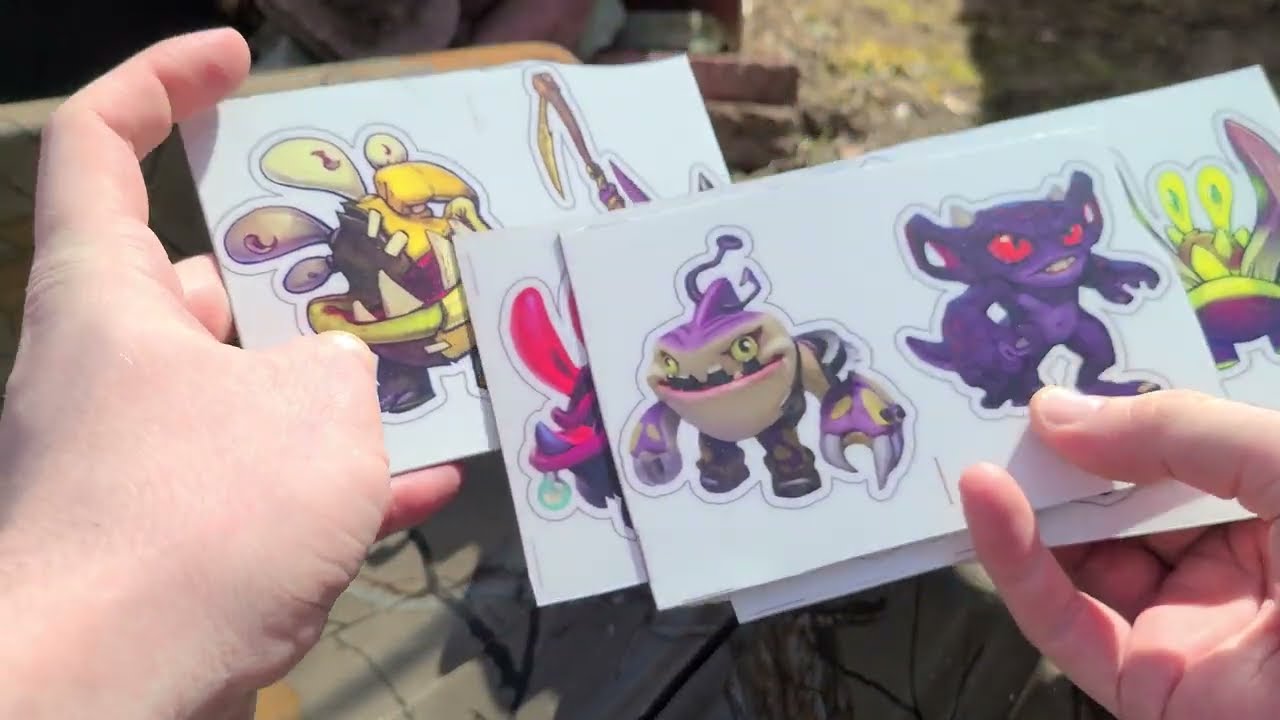 Concept Art, Vicarious VISIONS magnets Skylanders Swap Force