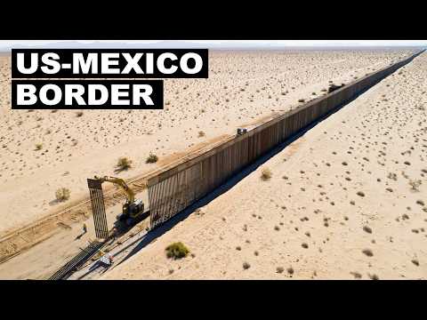 U.S.-Mexico Border Wall Construction Progress in 2025