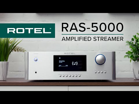 FIRST LOOK! Rotel RAS-5000 Amplified Streamer Overview/Review
