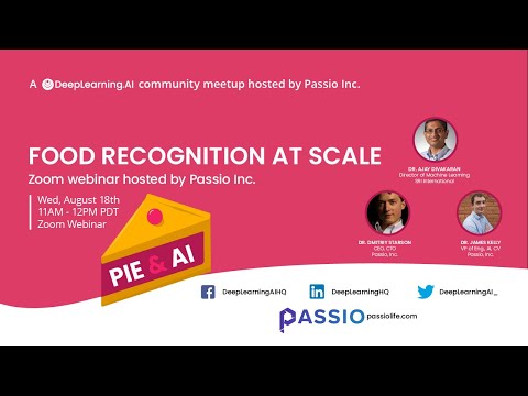 Food Recognition At Scale | Pie & AI Webinar