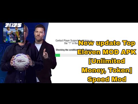 New update Top Eleven MOD APK  [Unlimited Money, Token]