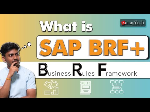 What is SAP BRF+ | ZaranTech