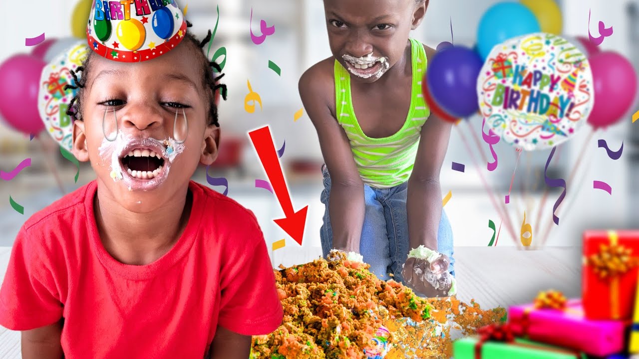 Little Girl RUIN Her Brother's BIRTHDAY CAKE, Instantly Regrets It