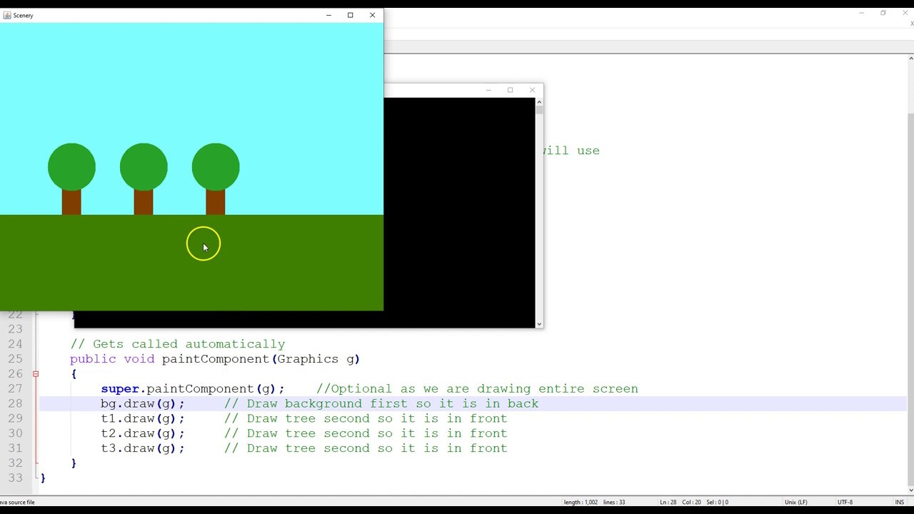Java GUI 02 - Second Example (Better Class Structure)
