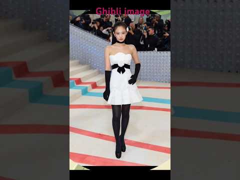 BLACKPINK Met Gala look in ghibl style π€π©·π«°#blackpink #blinks #metgala