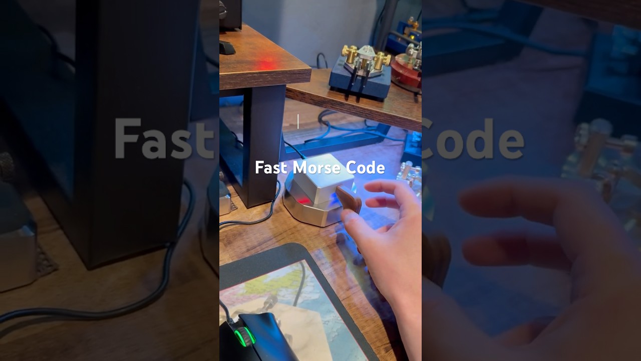 How fast can you copy? #morsecode #hamradio