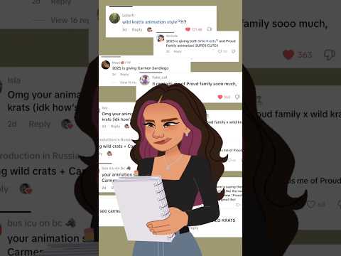 #Drawing Myself in Different #Cartoon Shows! #Animation #Animator #2DAnimator #ArtStyle