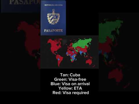 Cuba passport #countries #world #citizen #travel #passport 1