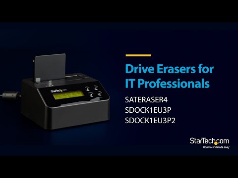 Drive Erasers for Hassle-Free Data Wiping | StarTech.com