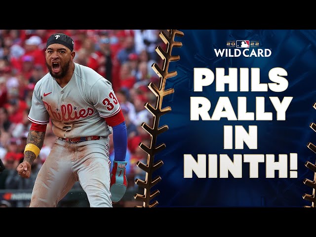 MLB費城人9局上灌6分 逆轉紅雀搶下外卡首戰勝利[影] | 運動 | 中央社 CNA