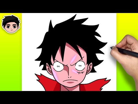 How to Draw LUFFY GEAR 2 from One Piece | Easy Step-by-Step
