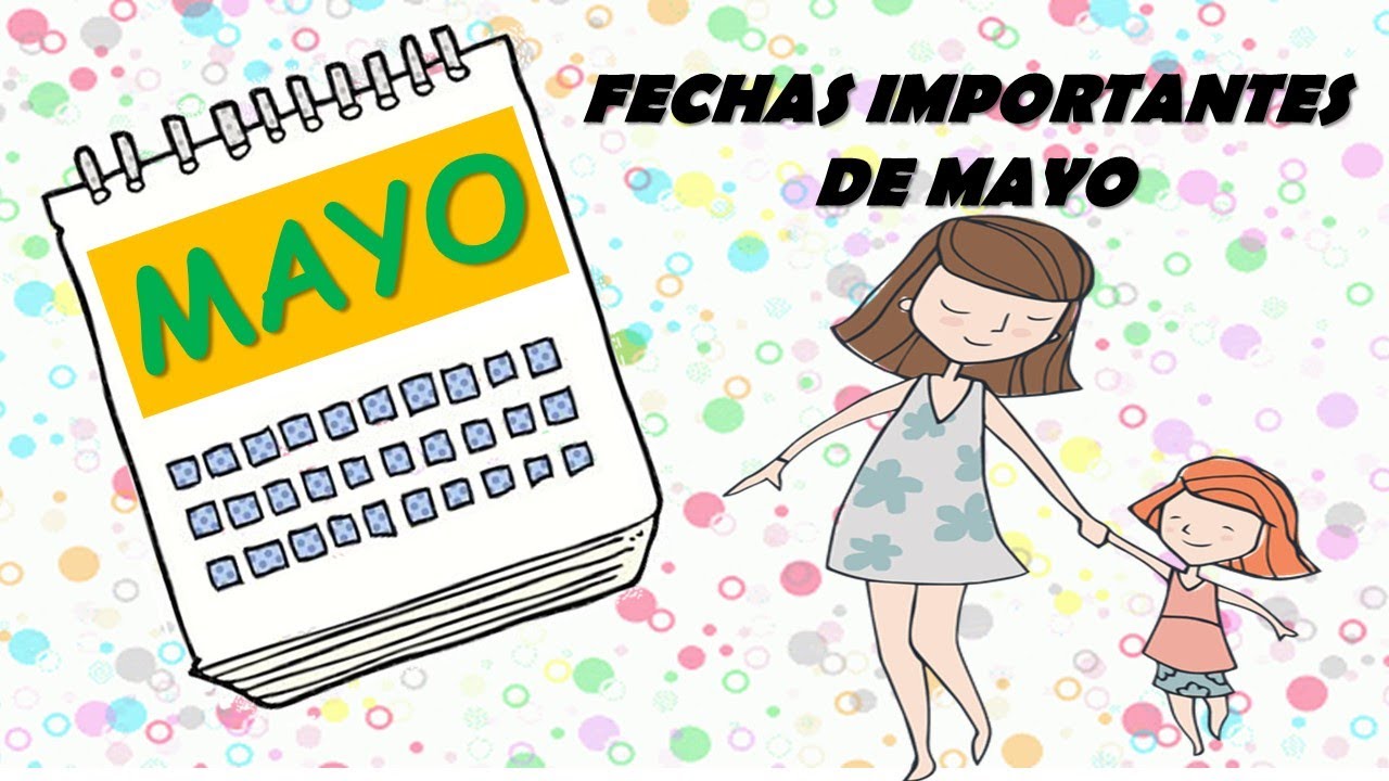 Fechas importantes de MAYO/ Profe Ángel