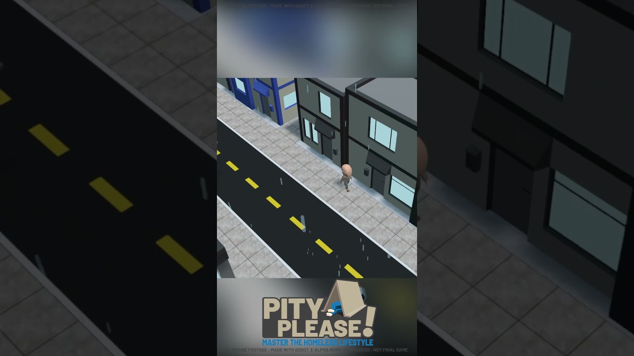 We've Stocked The Stores in Pity Please! - Homeless Survival Game [ALPHA WIP]