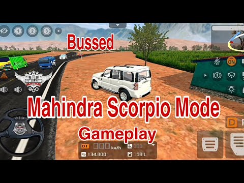 Mahindra Scorpio Mode Gameplay |Mr.Zero | Bus Simulator Indonesia