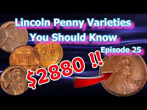 Lincoln Penny Varieties You Should Know. Ep.25 - 1964, 1939, 1929 Pennies worth money
