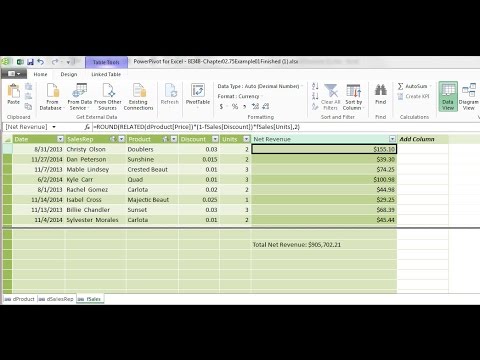 Basic Excel Business Analytics #40: Introduction to PowerPivot & Data Modeling