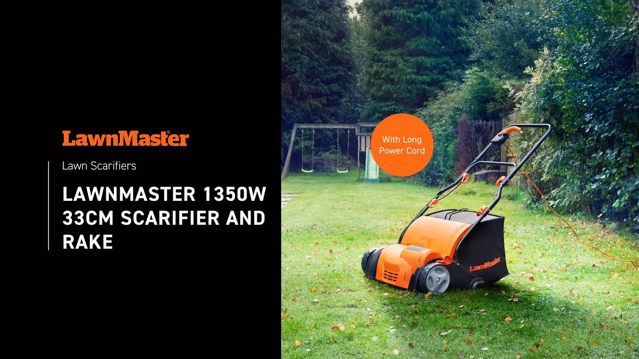 1350W 33cm | Cleva Scarifier and Rake
