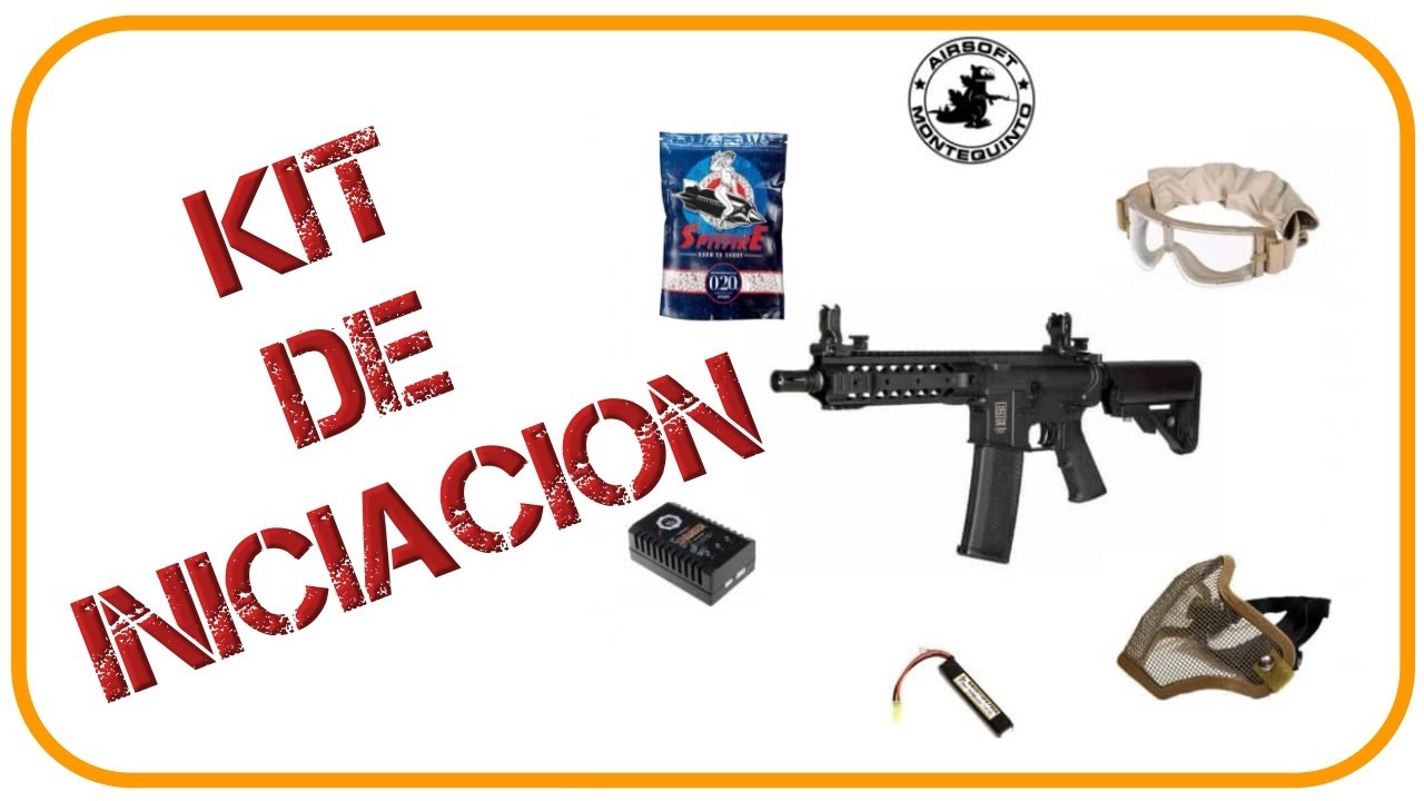 EMPIEZA a jugar AIRSOFT de la forma más BARATA: KIT INICIACIÓN | AIRSOFT MONTEQUINTO