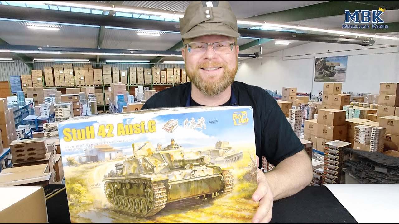 BT-045 Border Model Самоходное орудие StuH 42 Ausf. G ранняя версия с ...