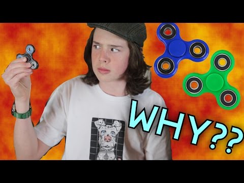 Gyroscopic Precession Explained Using Fidget Spinners!