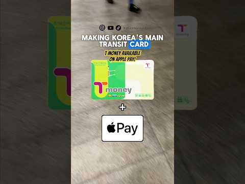 T Money + Apple Pay = Game Changer for Korea Travel