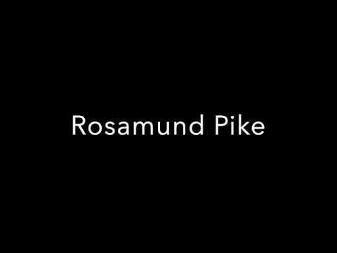 How To Pronounce Rosamund Pike