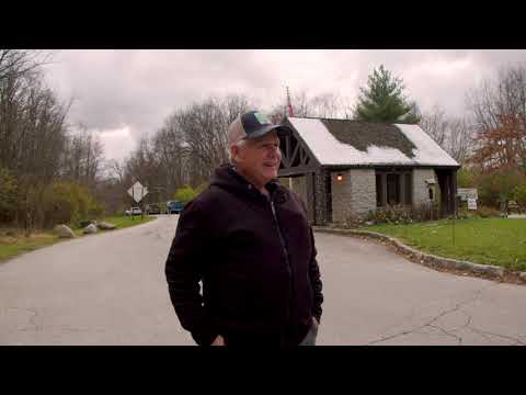 Walk The 200-Foot Turkey Run Suspension Bridge In Indiana