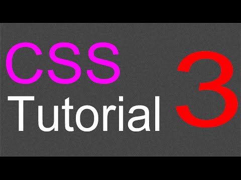 Css Layout Tutorial 03 Adding Header And Navigation Section Video