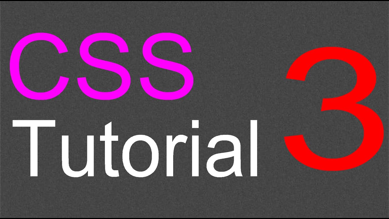 CSS Layout Tutorial - 03 - Adding header and navigation section