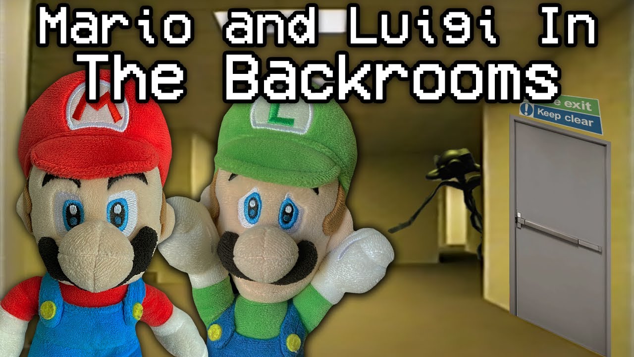 Mario and Luigi's Unexpected Adventure in the Backrooms | Galaxy.ai