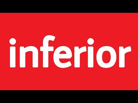 Inferior | Definition of inferior with example sentences