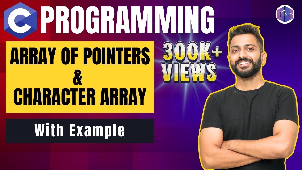 Array of Pointers, Character Array in C Programming with examples | C language in Hindi