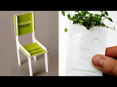 Top 20 INCREDIBLE Business Card Designs 2019 🤯