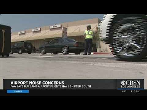 FAA Says Burbank Airport Flights Shifted South