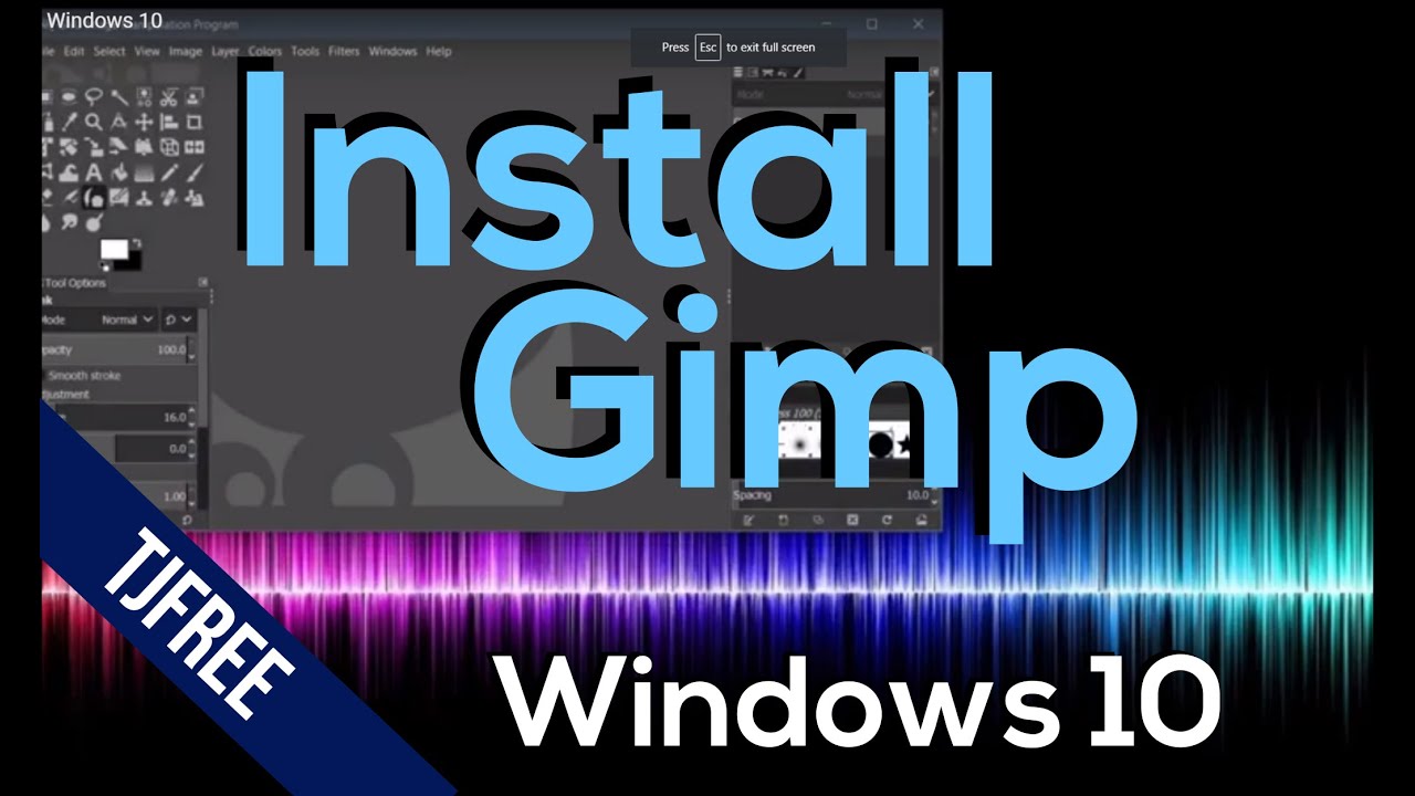 GIMP | Download and Install on Windows 10
