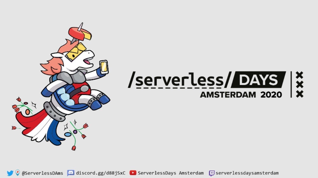 ServerlessDays Amsterdam Conference 2020