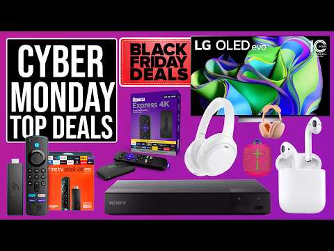 Cyber Monday & Black Friday 2024: Top Tech Deals You Can't Miss – Earbuds, Headphones, TVs & More!