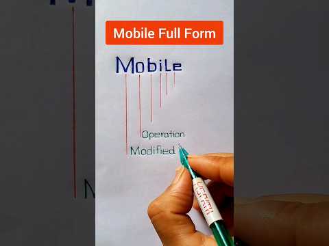 Mobile Full Form || Form Form of Mobile #shortvideo #shorts