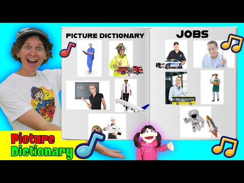 Jobs | Picture Dictionary Song | Dream English Kids