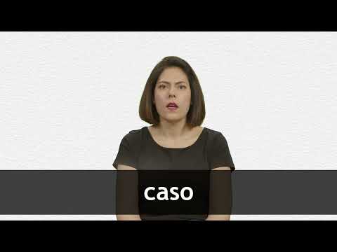 English Translation of “CASO” | Collins Spanish-English Dictionary