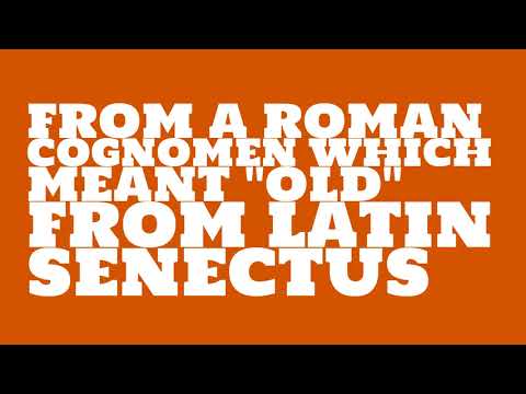 What does the name Seneca mean?
