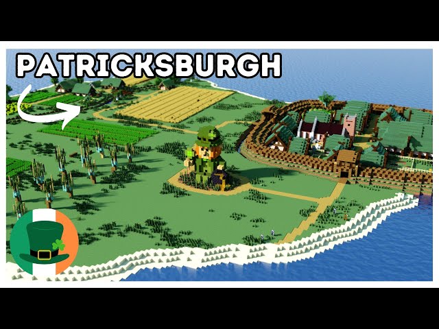 Minecraft Irish Village - Patricksburgh Minecraft Map