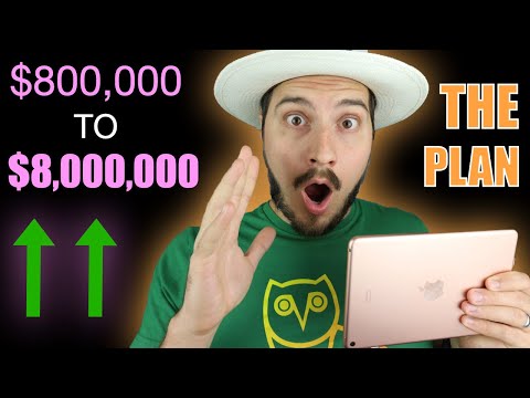 How I Will Grow This $800,000 Stock Account to $8,000,000. My Stock Market Plan