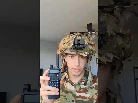 Radio PTT Guard #shorts #comms #hamradio #baofeng #uv5r #tactical #tacticalgear