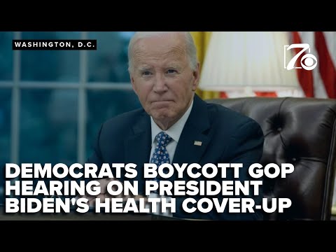 GOP holds hearing on President Biden's declining health cover-up, Democrats boycott hearing