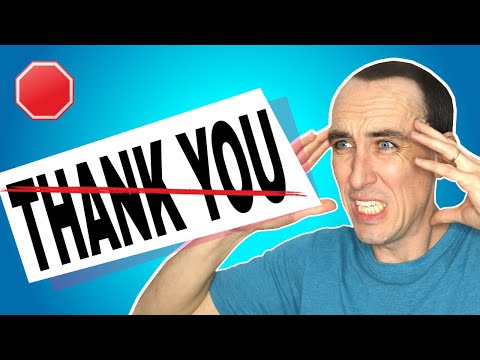 ❌ STOP Saying "THANK YOU" | 20 Natural Expressions in British English To Say Thank You