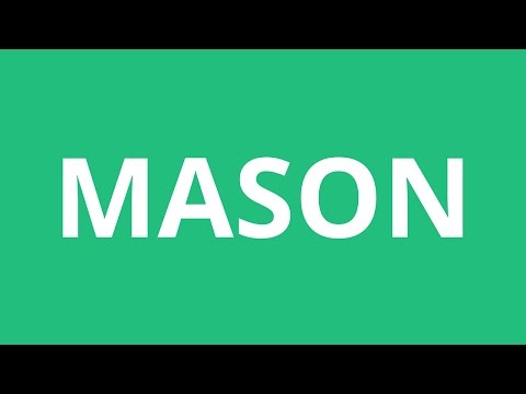 How To Pronounce Mason - Pronunciation Academy