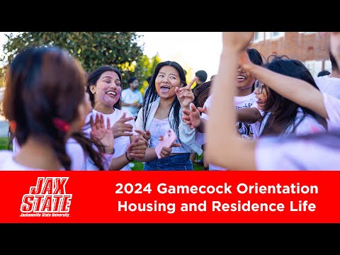 2024 Jax State Gamecock Orientation - Housing and Residence Life